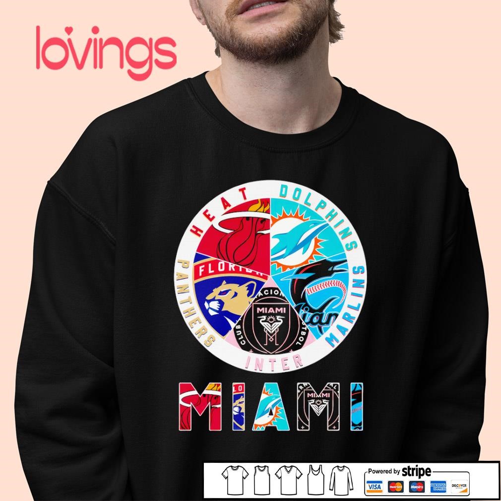 Dolphins Heat Logo Miami Heat Dolphins Hurricanes Panthers Inter Miami